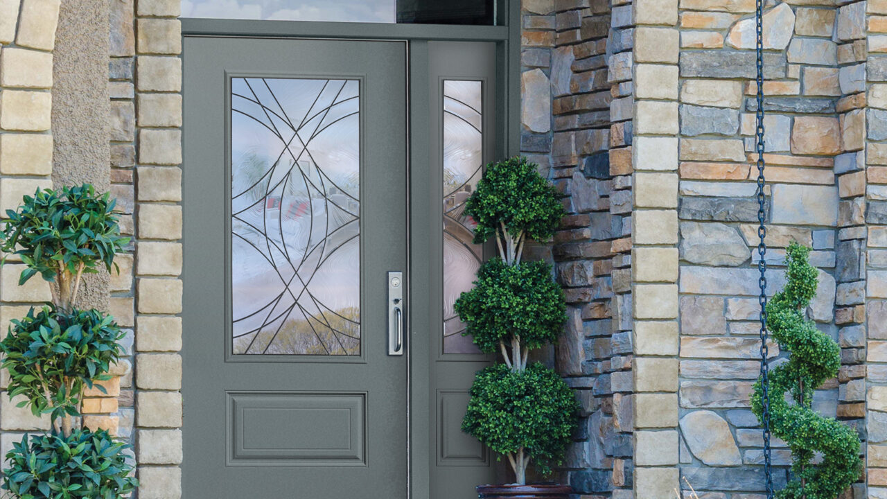 Glass Inserts for Front Entry Doors - Textured Designs for Light ...